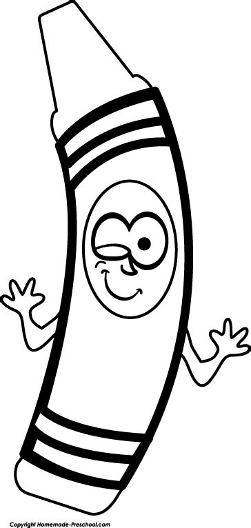 Blank Crayon Cliparts 2435097 Clipart Library