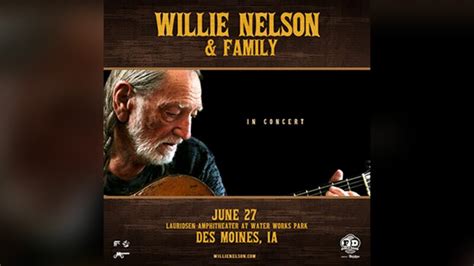 Willie Nelson To Perform In Des Moines In Second Stop In Iowa This Year