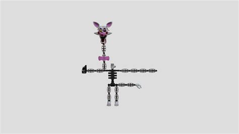 Splinks Phantom Mangle Fnafsfm1 Download Free 3d Model By Kamdezbroz