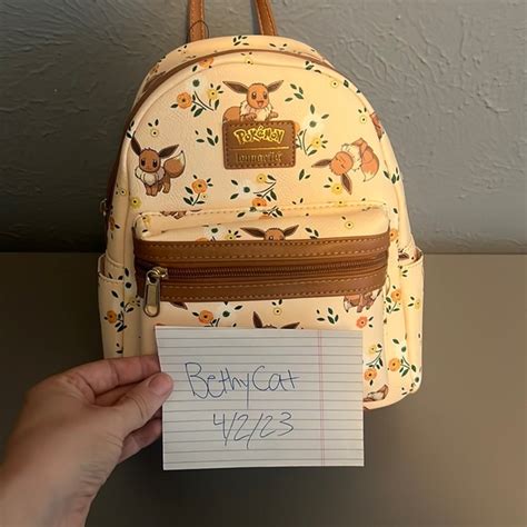 Loungefly Bags Exclusive Limited Edition Loungfly Eevee Backpack Nwt Never Used Poshmark