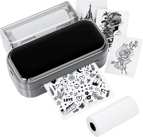 Ponek Mini Bluetooth Pocket Sticker Printer Thermal Mini