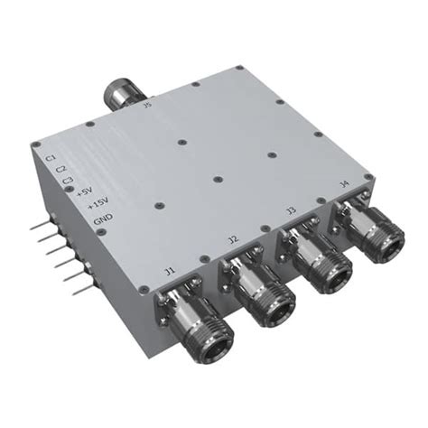 50s 1801 High Power Solid State Coaxial Rf Switch Jfw Industries