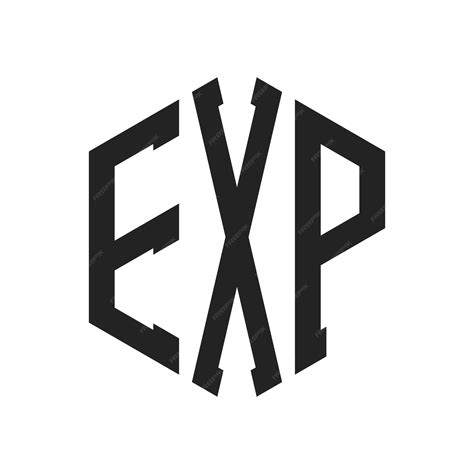 Premium Vector Exp Logo Design Initial Letter Exp Monogram Logo Using