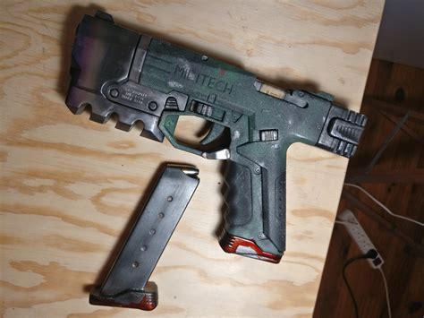 Cyberpunk 2077 Militech Vindicator 9mm Imprimible En 3d • Hecho Con Una