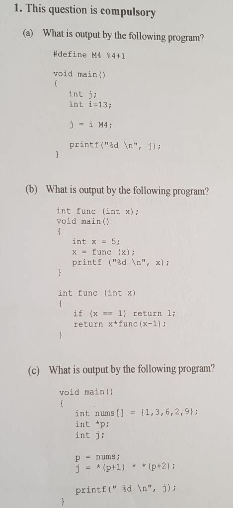 Solved Hello Please Assist Me With All Parts Of Question 1