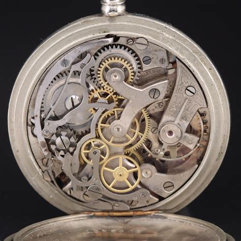 Jerome Park Swiss Gallet Chronograph Pocket Watch Ebth