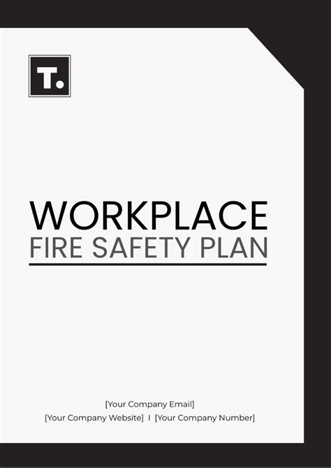 Safety Plan Template For Workplace Br