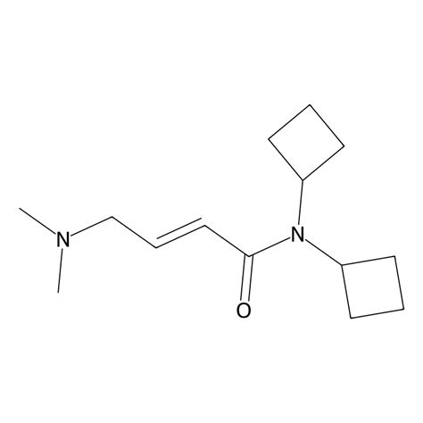 Buy E Nn Dicyclobutyl 4 Dimethylaminobut 2 Enamide 2094952 28 8