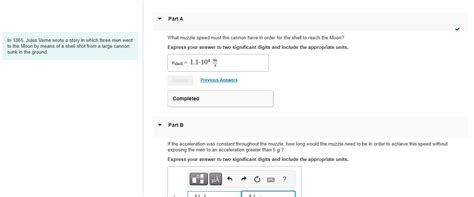 Solved Part AWhat Muzzle Speed Must The Cannon Have In Order Chegg Com