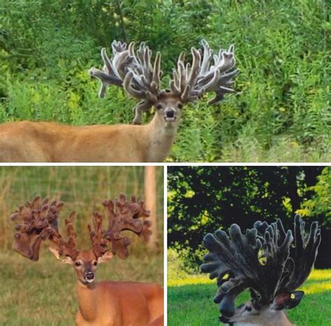 Deer With Mutated Antlers Rinterestingasfuck