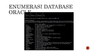 Webinar Oracle Enum Exploit PPT