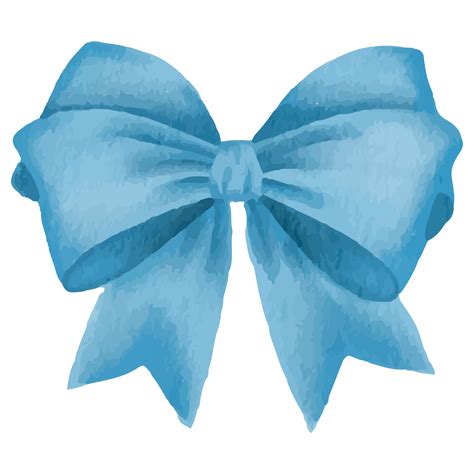 Blue Ribbon Bow
