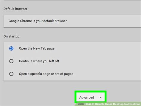 How To Disable Gmail Desktop Notifications With Pictures