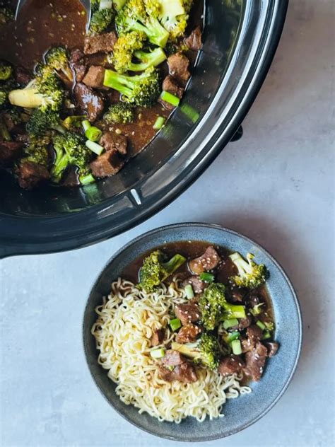 Slow Cooker Beef And Broccoli Recipe Lianas Kitchen