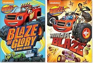 Blaze And The Monster Machines Nick Jr 2 Movie Dvd Collection Blaze