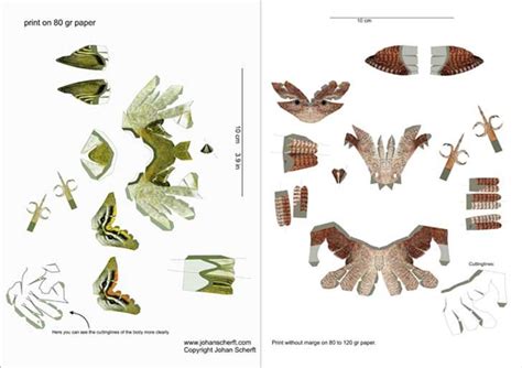 Johan Scherft Creates Amazingly Realistic Birds From Paper Paper