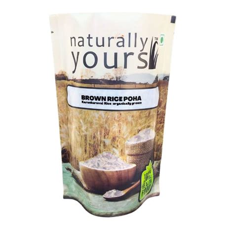 Naturally Yours Pohaflattened Brown Riceerra Atukula Organic Chemical