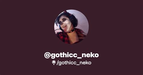 Gothiccneko Find Gothiccneko Onlyfans Linktree