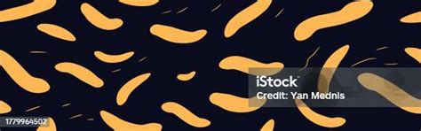 추상 미술과 화려한 배경 귀여운 물결 모양의 선 패턴이 있는 추상적인 배경입니다 벡터 일러스트 레이 션입니다 원활한 0명에 대한 스톡 벡터 아트 및 기타 이미지 Istock