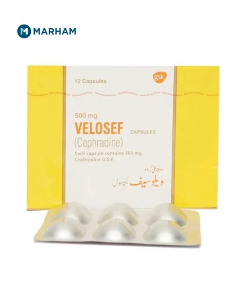 Velosef Capsule Uses Dosage Side Effects And Price In Pakistan