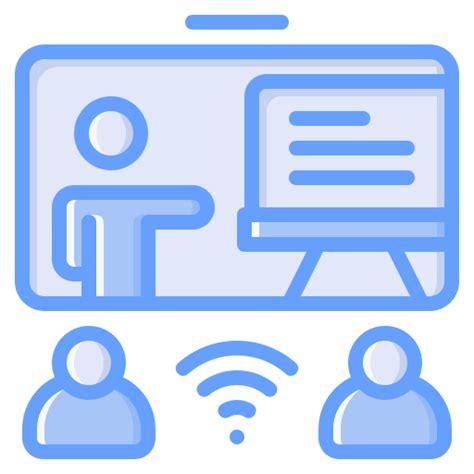 Online Class Generic Blue Icon