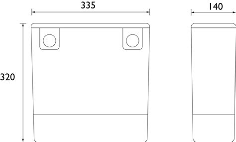 Concealed Cistern And Push Button Cistern Heritage®