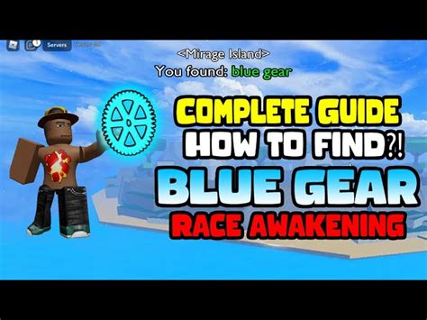 Blue Gear Blox Fruit Png