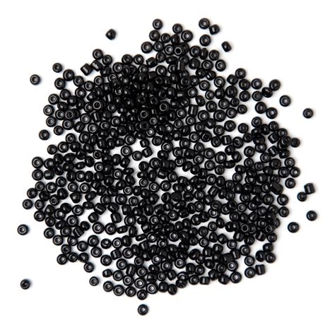 Cousin Diy Black E Bead Bulk Pack 100g 1000 Piece Unisex Adults