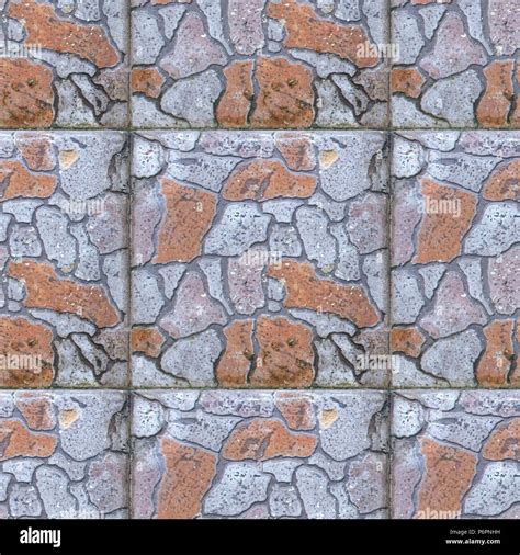 Abstract Seamless Pattern For Designers With Concrete Causeway Road