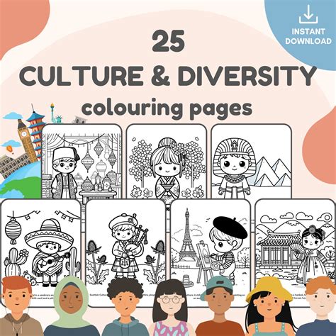 Diversity Coloring Pages For Preschoolers [2025]