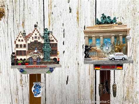 Cuckoo Clock Polyresin Magnet With Auto Swing Pendulum Ye Ye Enterprise Co Ltd