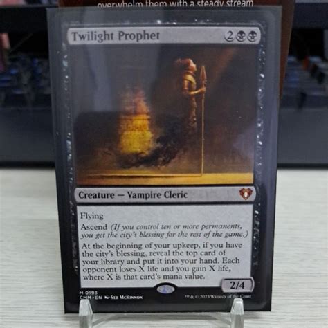Mtg Twilight Prophet Cmmmythic Shopee Philippines