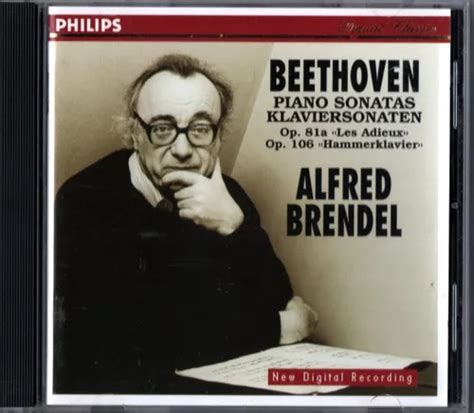 Cd Beethoven Piano Sonatas Op 18 And 106 Alfred Brendel Mercadolivre