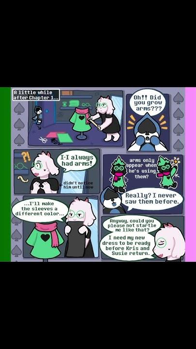 Lancer And Ralsei Deltarune Comic Dub Au Deltarune Lancer Comics