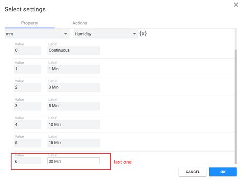 Need More Label And Value In Select Setting Issue Frangoteam FUXA GitHub