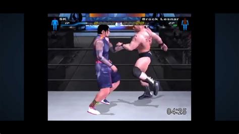 Sk Own Character Vs Brock Lesnar Smackdown Ps2 Full Match Gameplay