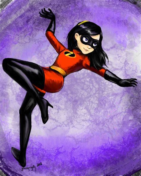 Violet Parr By Greenpigsfly On Deviantart