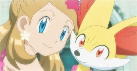 Serena And Fennekin By Batnado On Deviantart