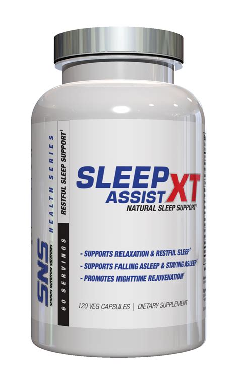 Sns Serious Nutrition Solutions Sleep Assist Xt 120 Cap