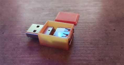 Usb Data Blocker Gehäuse By Space Invader Download Free Stl Model