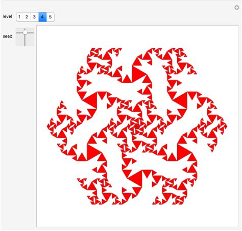 recursive exercises iii fire patterns wolfram demonstrations project