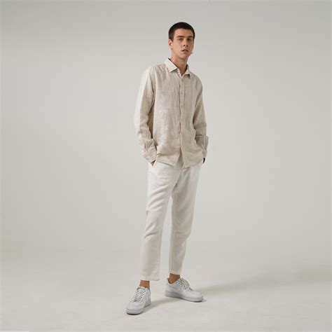 Celcius Essentials Linen Shirt Khaki