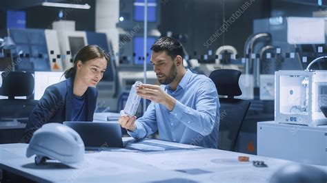 Engineers Working On Prototype Stock Image F033 0928 Science Photo Library