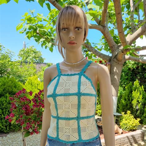 Crochet Vest With Granny Squares Crochet Pattern