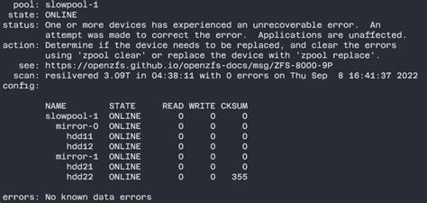 zfs checksum errors on new drive during resilvering truenas community