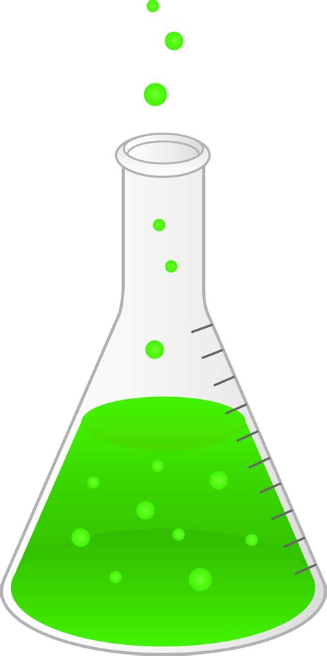Chemistry Flask Clip Art At Frank Irizarry Blog