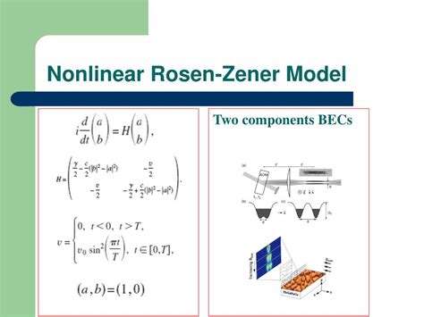 Ppt Rosen Zener Tunneling And Rosen Zener Ramsey Interferometer Powerpoint Presentation Id