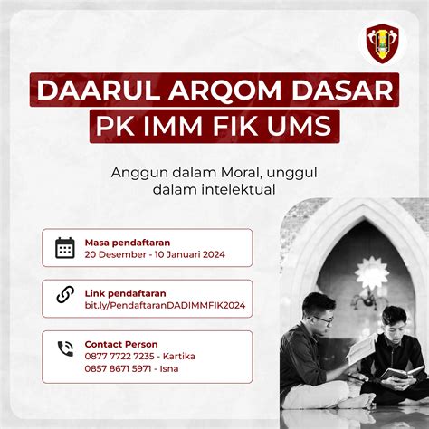 Darul Arqam Dasar Imm Fik Ums Universitas Muhammadiyah Surakarta