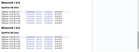optifine features not loading mods discussion minecraft mods
