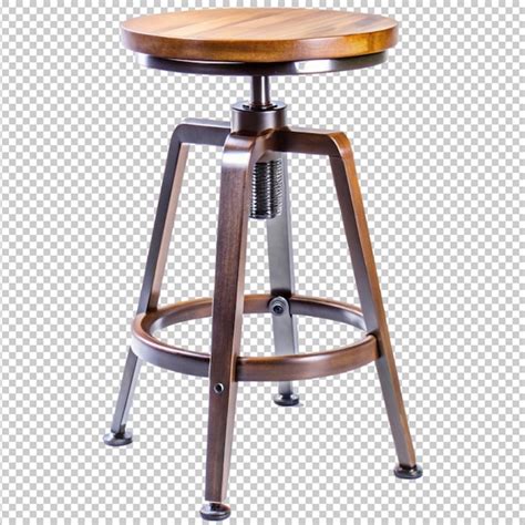 Industrial Stool Premium Ai Generated Psd